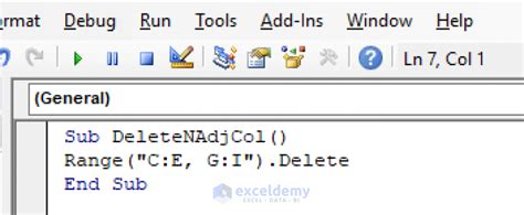 VBA To Delete Column In Excel Criteria ExcelDemy