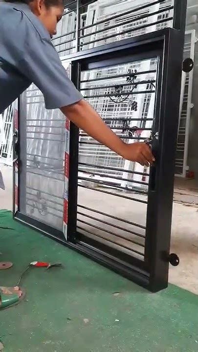 รีวิวสินค้า เหล็กดัดหน้าต่างบานเลื่อนเดี่ยว Service พร้อมมุ้งบานเลื่อนสลับ Youtube