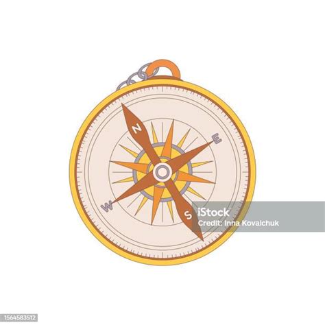 나침반 캠핑과 하이킹을 위한 그려진 요소 야생 생존 여행 하이킹 야외 레크리에이션 관광 개체 그룹에 대한 스톡 벡터 아트 및 기타 이미지 Istock