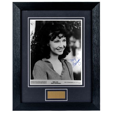 Mary Steenburgen Personally Signed Melvin And Howard 8 X 10 Photograph