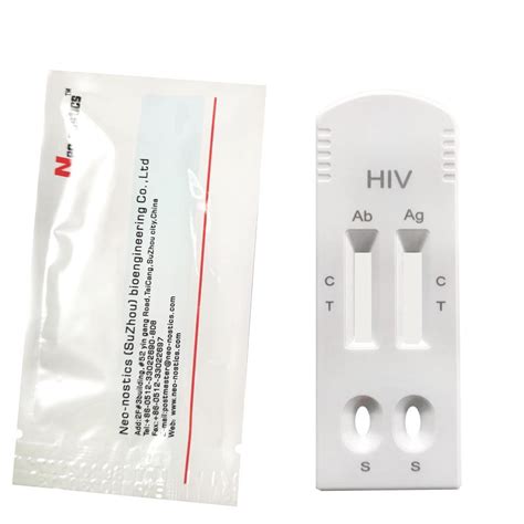 Medical Home Diagnostic HIV Th Generation Combo Test HIV Blood Test China Rapid Test Kit And