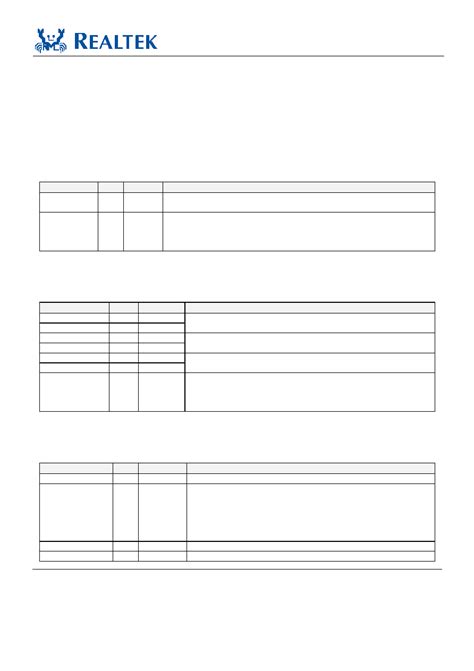 Rtl8111 Datasheet 9 29 Pages Realtek Integrated Gigabit Ethernet Controller