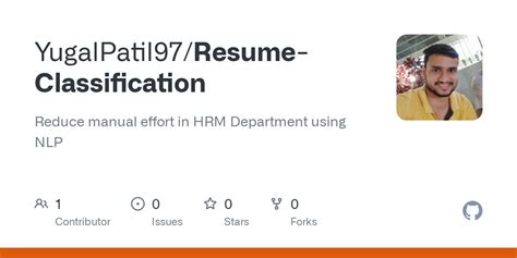 Github Yugalpatil97 Resume Classification Reduce Manual Effort In Hrm Department Using Nlp