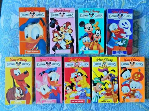 Walt Disney Cartoon Classics Vhs Lot £5020 Picclick Uk