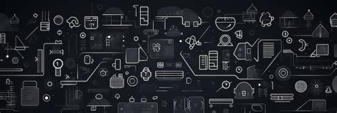 Premium Photo Charcoal Abstract Technology Background Using Tech Devices And Icons Thin Line