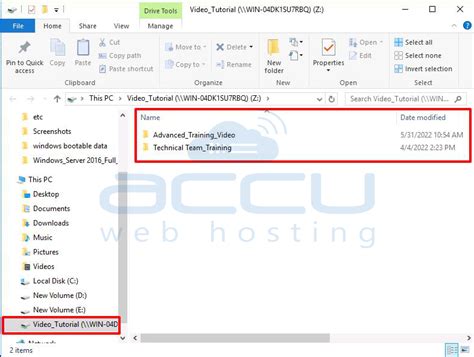 How To Map Windows Server Drive As A Network Drive Accuwebhosting