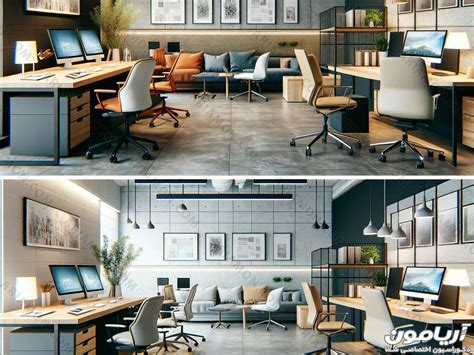 دکوراسیون دفتر کار با طراحی خاص و جدید