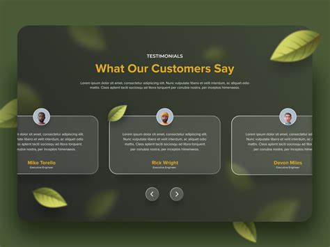 Modern Testimonial Section Design By Abid Ahmad On Dribbble