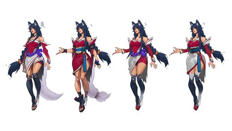 Hicham Habchi Ahri Character Concept And Style Direction 2xko Project L