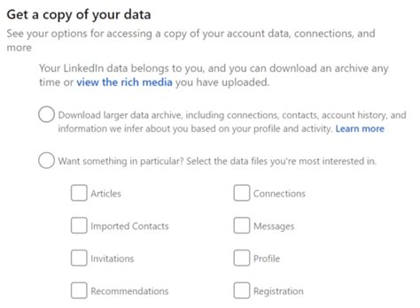 How To Easily Download Your LinkedIn Data The Social Media Butterfly