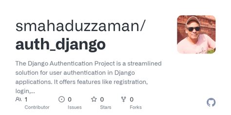 How To Set Up Authentication In Django S M Ahaduzzaman Posted On