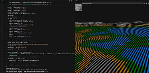 Black Lines On Geometry With Colored Vertices Questions Threejs Forum