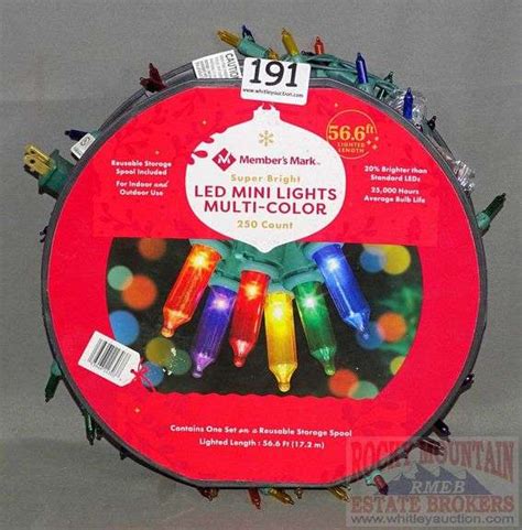 New Member S Mark LED Multi Color 56 6 LED Mini Lights Rocky