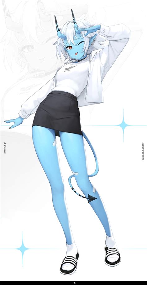 Soukaku Zenless Zone Zero Drawn By Puuun Spnc Danbooru