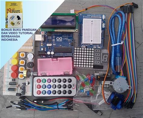 Jual Arduino Uno R3 Starter Kit Jakarta Pusat Official Toko222 Tokopedia