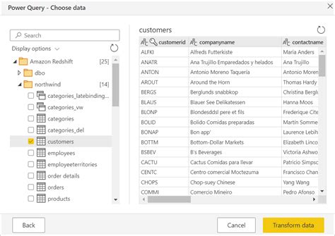 Power Query Amazon Redshift コネクタ Power Query Microsoft Learn
