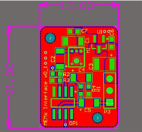MEMs Microphone PCB Design Details Hackaday Io