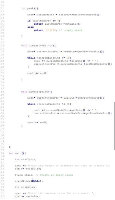 Solved Write A Menu Driven User Interface To Test Each Of