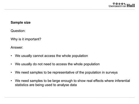 Sample Size PPT
