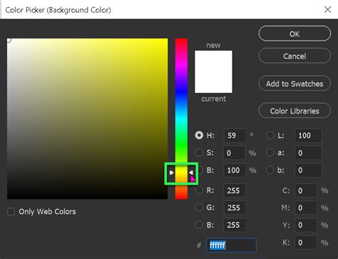 photoshop color picker tool tutorial