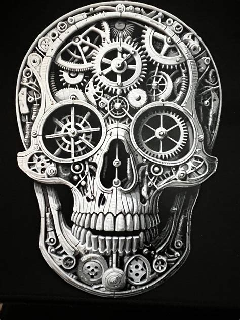 Clockwork Skull By Don Matis Download Free Stl Model