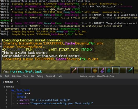 Your First Task Script Denizen Beginner S Guide