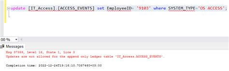 Sql Server Ledger Feature Sql Server Warrior