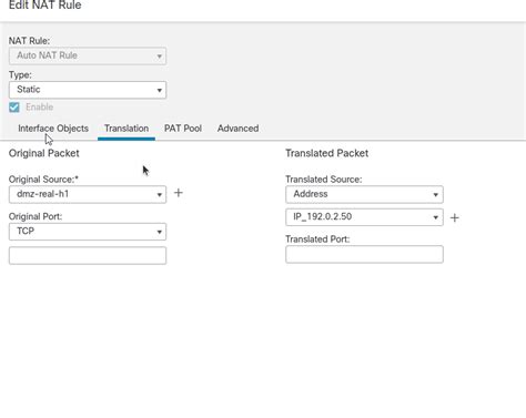 Solved Nat From Dmz To Outside Or Inside Doesnt Work On Ftd Managed