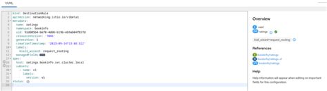 multicluster traffic routings created via graph page are always located in the local cluster