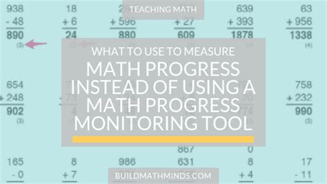 What To Use To Measure Math Progress Instead Of Using A Math Progress