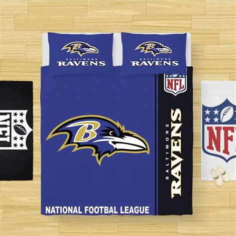 Nfl Baltimore Ravens Bedding Comforter Set Robinplacefabrics