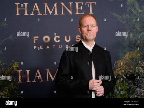 Composer Max Richter Arrives At The Premiere Of The Film Hamnet On