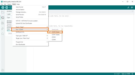 Arduino Opta Downloading And Installing Software Tools Configuring Ide And Running Basic Sketch