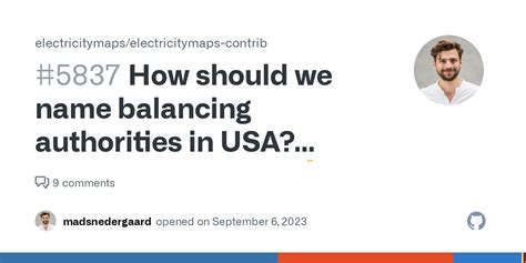 How Should We Name Balancing Authorities In Usa Feedback Needed 🙏