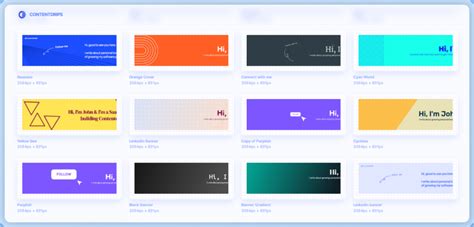 Top 5 Free Linkedin Banner Makers Contentdrips