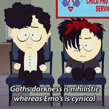 Goths Vs Emos  South Park Season20 Goths Discover And Share S