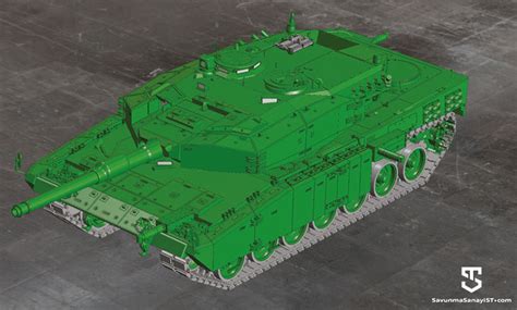 280 Adet Leopard 2a4 Tankı Modernize Edilecek
