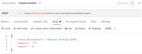 Creating Servicenow Incidents Via Rest Api Vexpose Blog