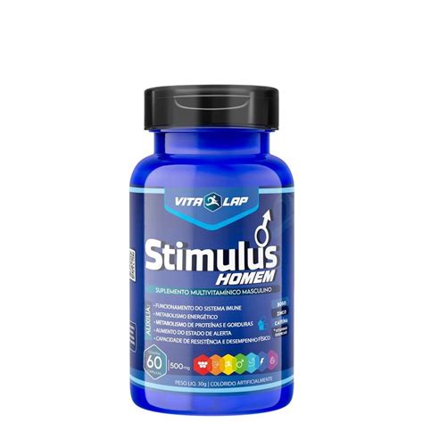 Comprar Stimulus Homem Suplemento Multivitamínico Masculino 60 Cápsulas La Pimienta Sex