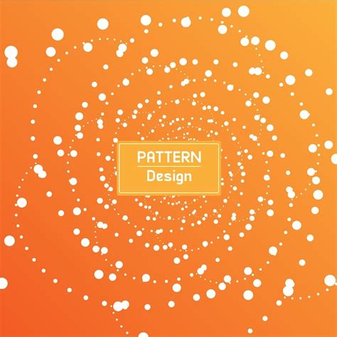 Premium Vector Orange Vector Modern Geometrical Circle With Gradient
