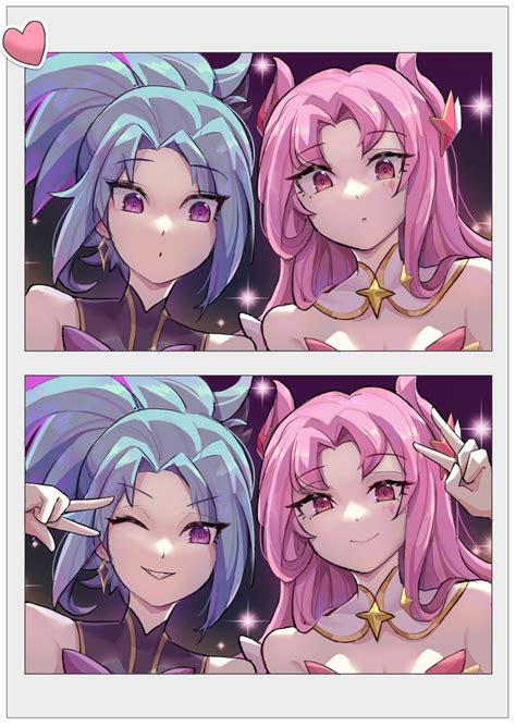 Akali Kaisa Star Guardian Kaisa And Star Guardian Akali League Of