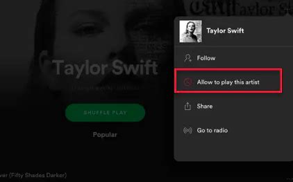 Spotifys Block Artist Feature How Can This Be Enjoyed