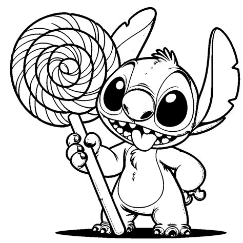 87 Coloriage Stitch Gratuits à Imprimer Ou Télécharger