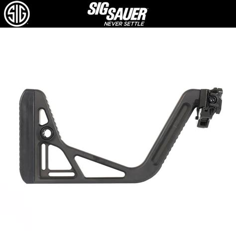Sig Sauer Folding Visor Stock Mcx Mpx 1913 Interface Bk