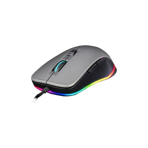 Mouse Gamer 7200dpi Cinza 5 BotÕes Macro Led Rgb Cronos Oex Ms320