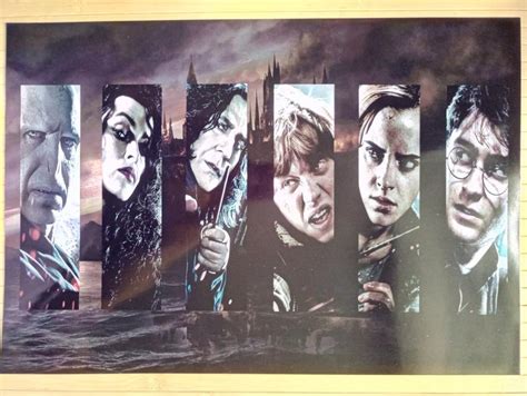 Постер гарри поттер Harry Potter а3 — цена 60 грн в каталоге Постеры Купить товары для дома и