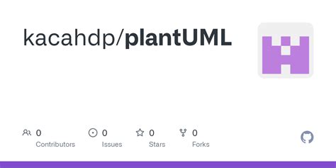 GitHub Kacahdp PlantUML