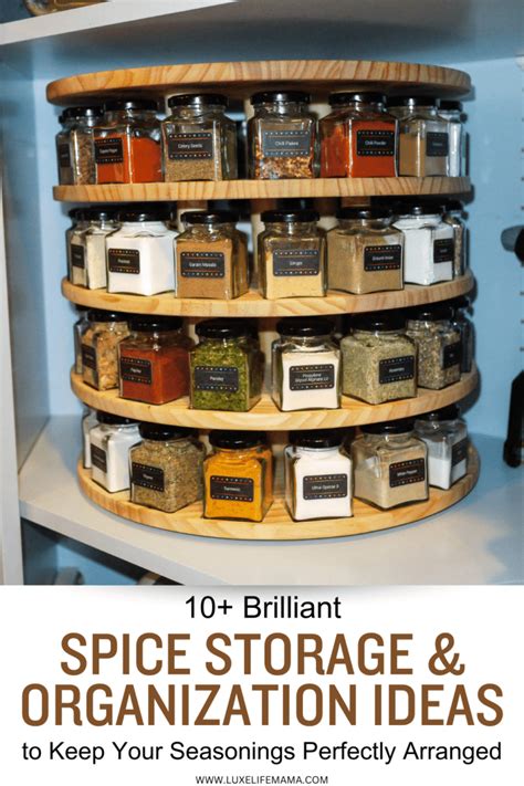 10 Brilliant Spice Storage And Organization Ideas To Keep Your