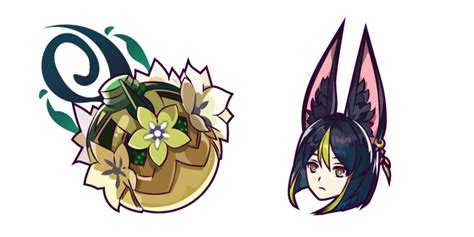 Genshin Impact Tighnari курсор пак Custom Cursor