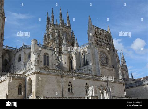 Burgos Cathedral Spanish Monument Is A Gothic Style Roman Catholic